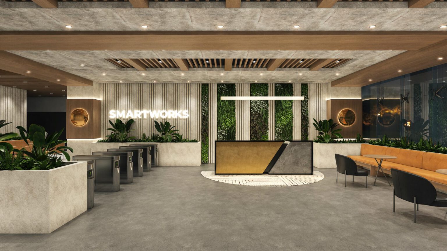 Smartworks Olympia Pinnacle in Thoraipakkam – COWORKING SPACES - HOT DESK